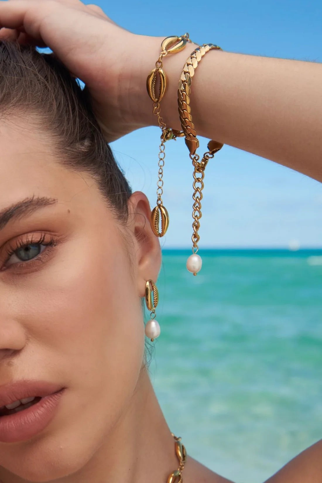 Waterproof Jewelry - 18k Gold Plated Beach Jewelry – Isola Joyeria